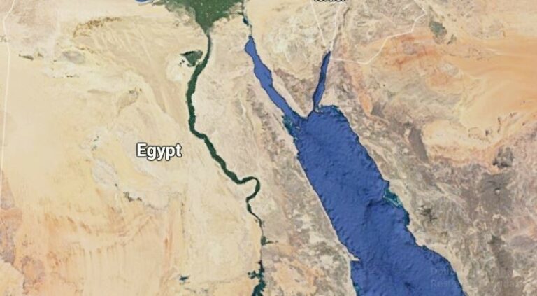 Maps of Mount Sinai, Egypt, and Midian - Doubting Thomas Research