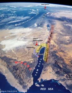 Maps of Mount Sinai, Egypt, and Midian - Doubting Thomas Research